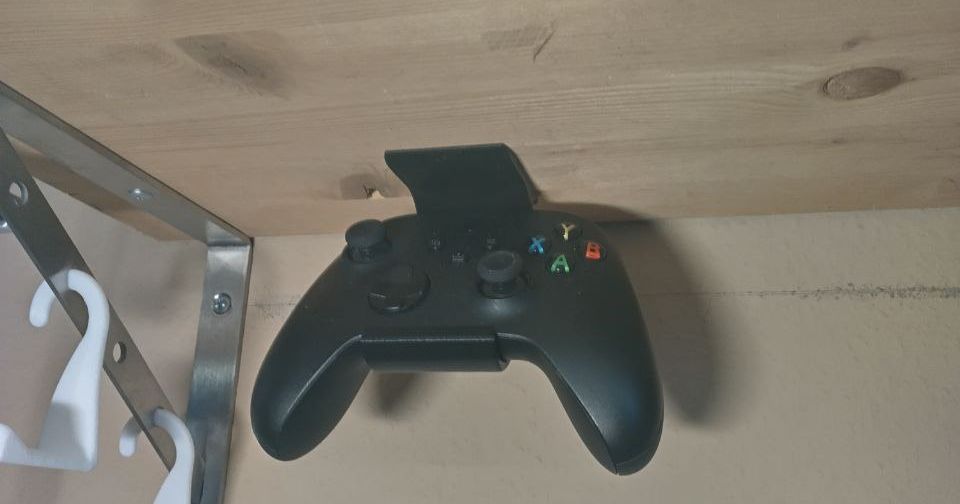 Controller Mount - Underside by Tower_Builder | Download free STL model ...