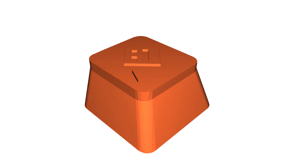 Geometry dash keycap by HipHopHej2 | Download free STL model ...