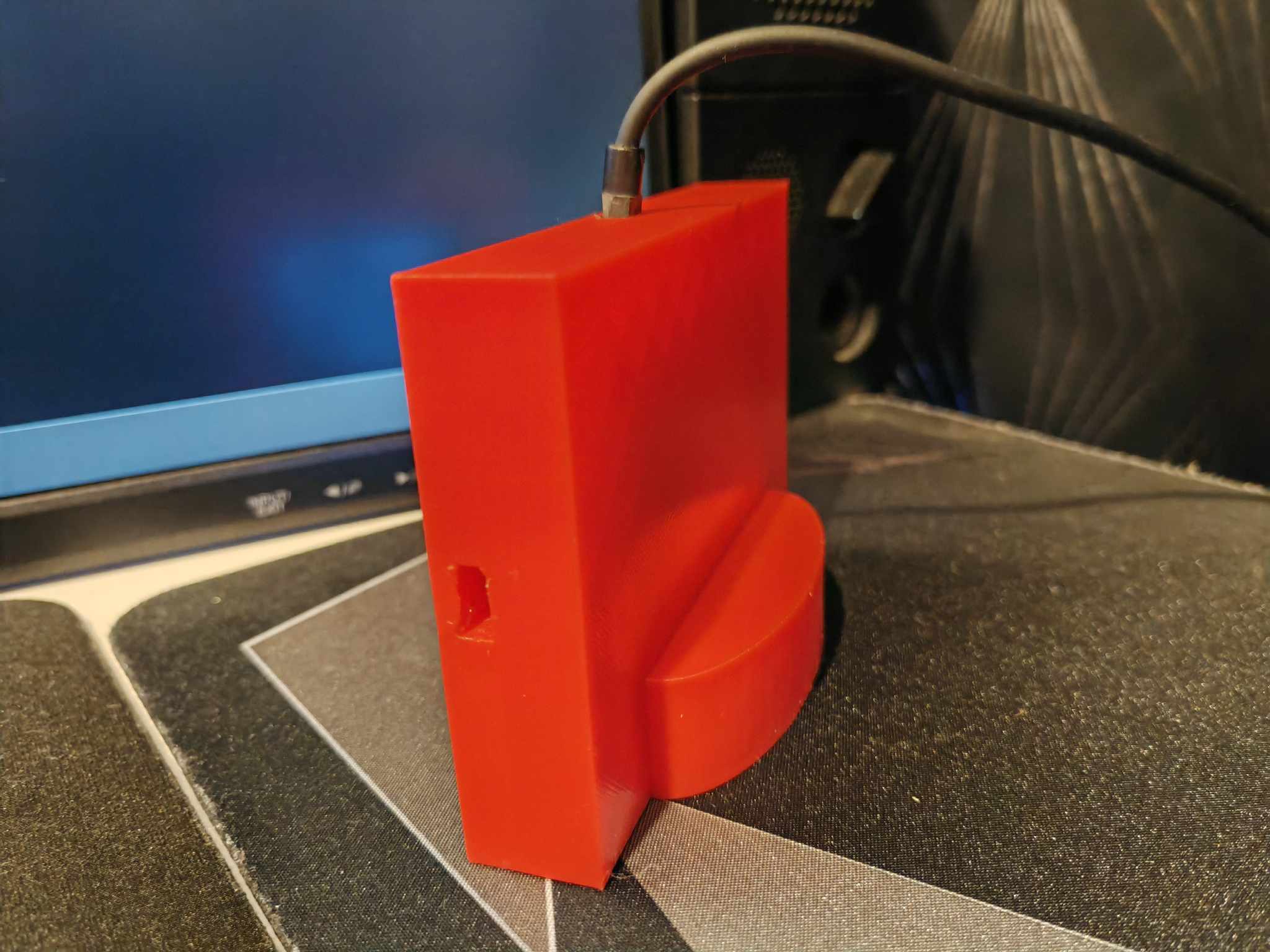 3.5inc screen support by Vitor Matos | Download free STL model ...