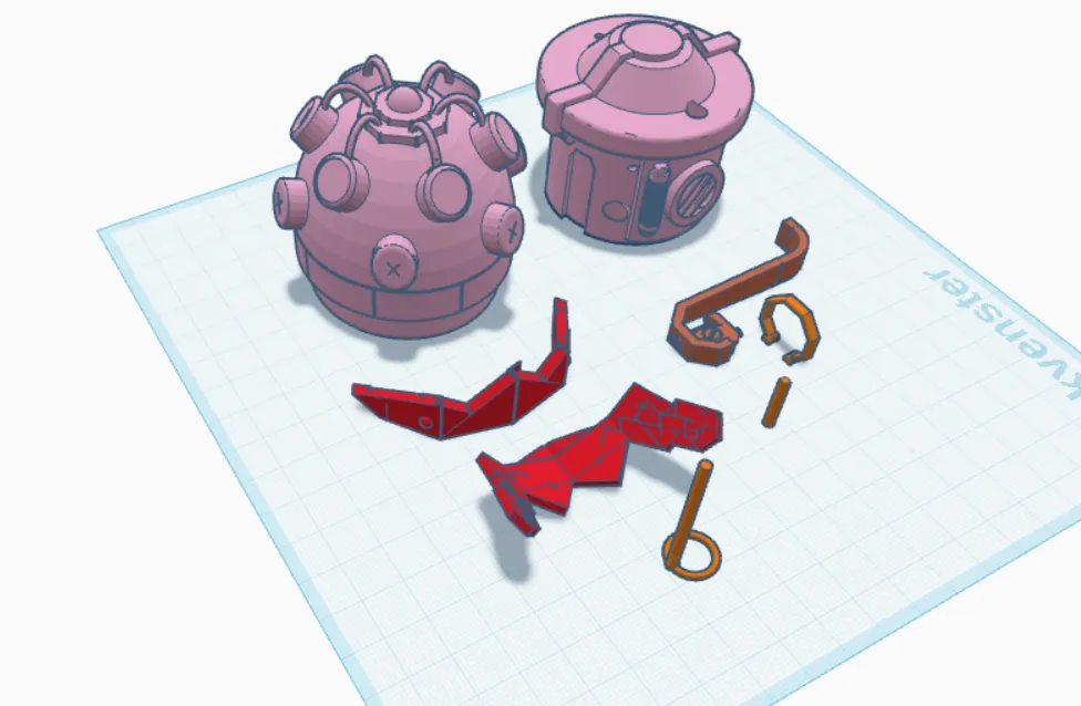 Arcane Jinx chompers grenade by Skittles | Download free STL model ...