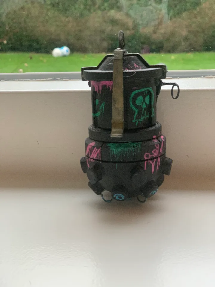 Arcane Jinx chompers grenade by Skittles | Download free STL model ...
