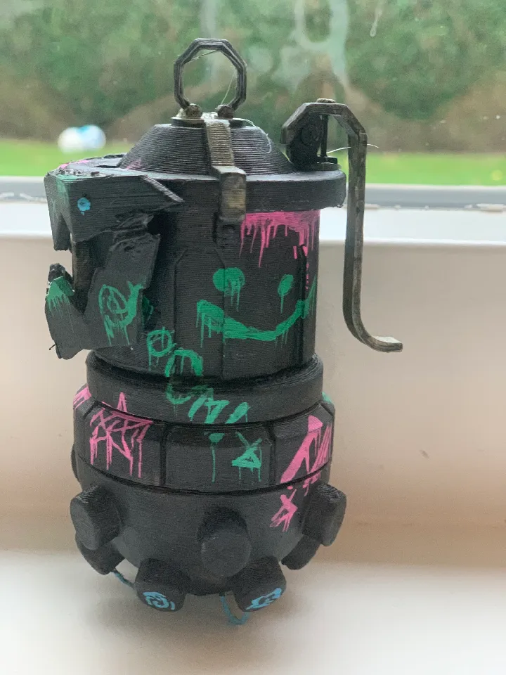 Arcane Jinx chompers grenade by Skittles | Download free STL model ...