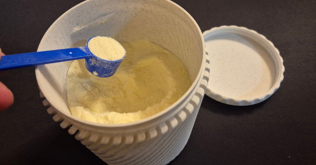 Baby milk powder container by Veronika Havelková | Download free STL ...