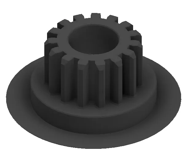 Pignon SOMFY 15 Axovia by VincentC | Download free STL model ...
