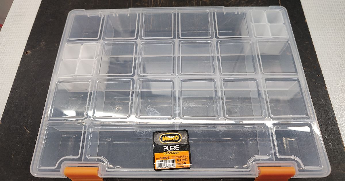 removable sorting bin insert for plastic organizer by Mihail | Download ...