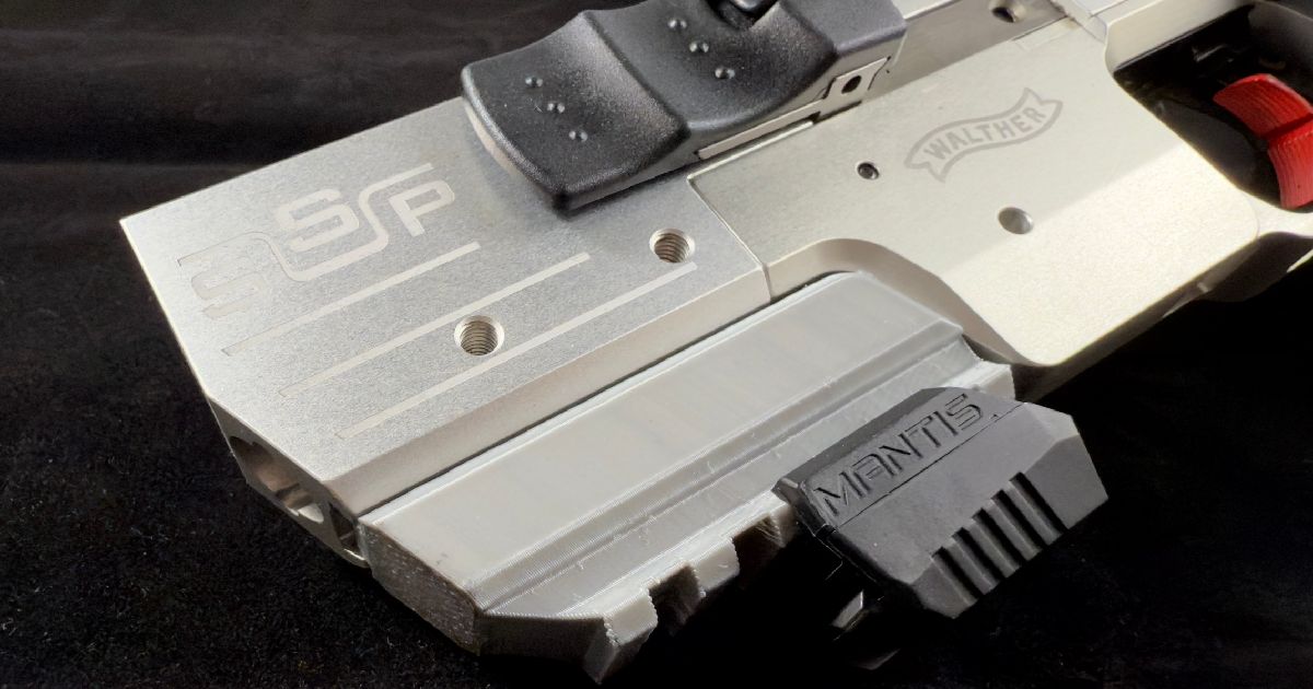 Walther SSP / SSP-E Picatinny rail by Toffer | Download free STL model | Printables.com