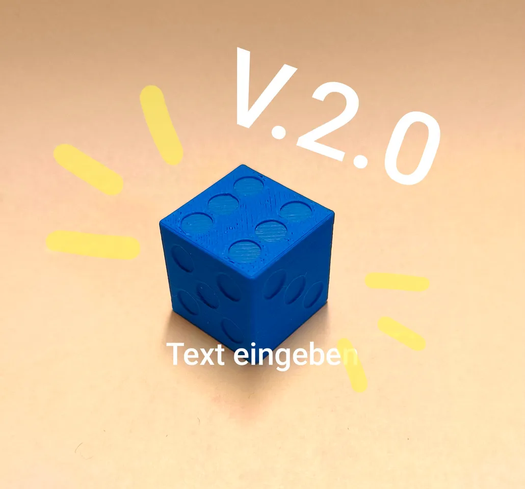 Dice V.2.0 by Maxim Becker | Download free STL model | Printables.com