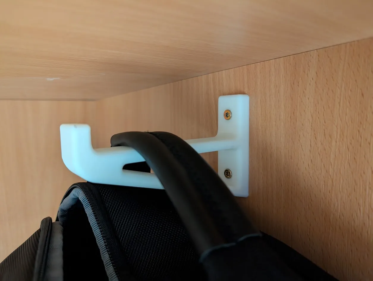 Hook for hanging a backpack by pk | Download free STL model ...