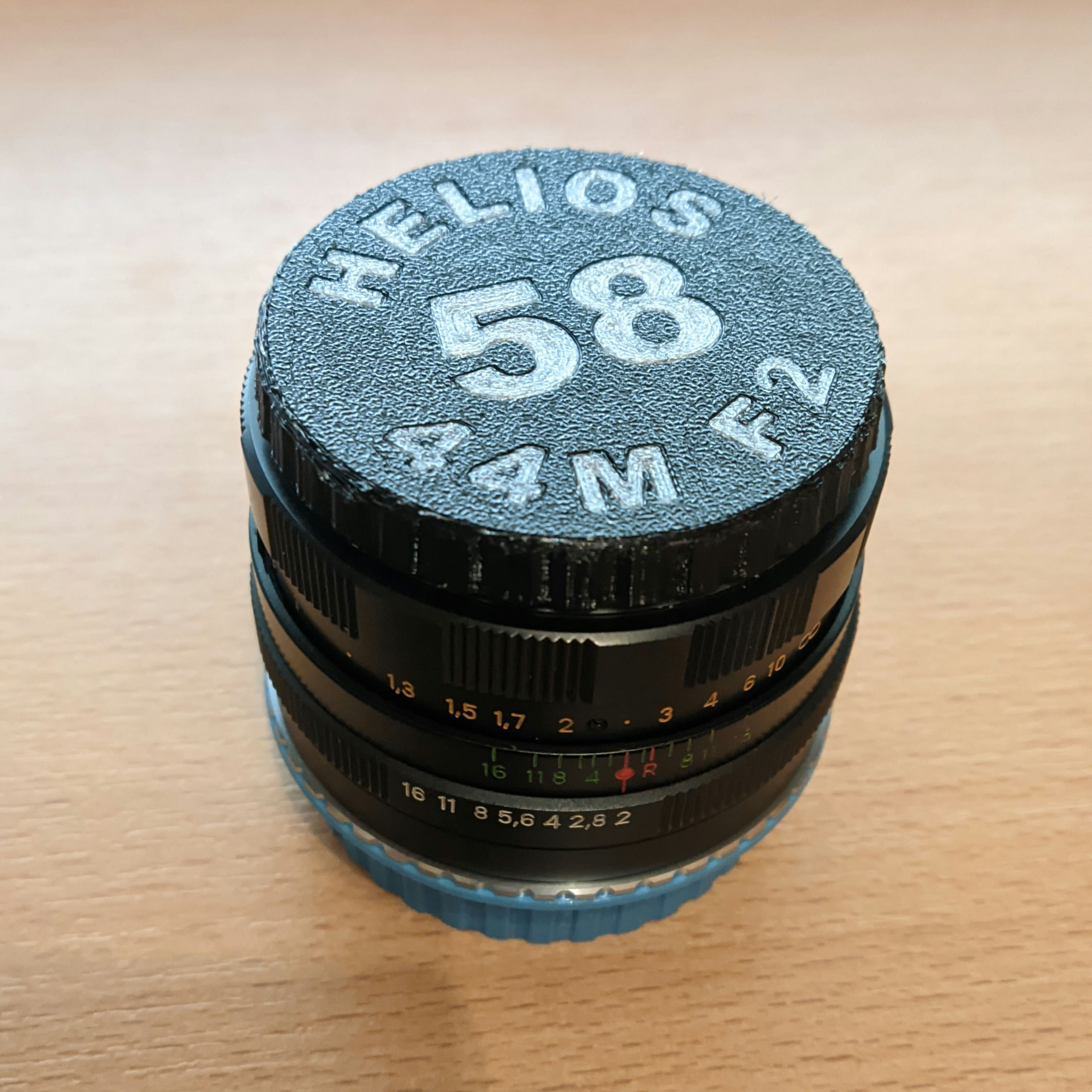 TPU front lens cap for Helios 44M F2 by AndiW | Download free STL model ...
