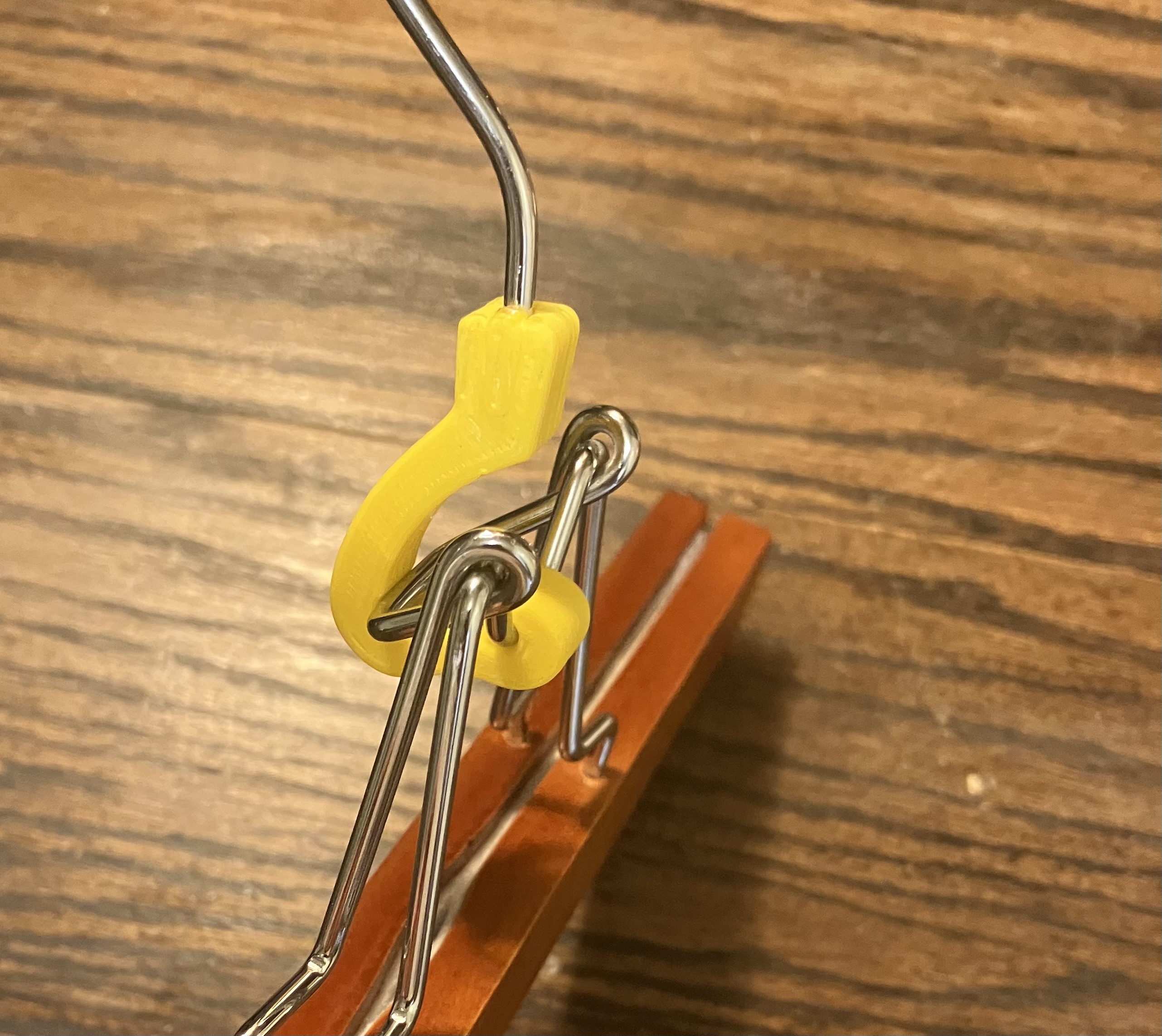 Pants hanger locking part by yury.dz | Download free STL model ...