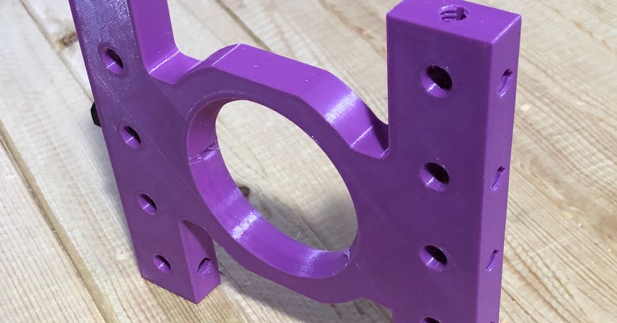 Modular Axel Yoke/Support by TheOddUncle | Download free STL model ...