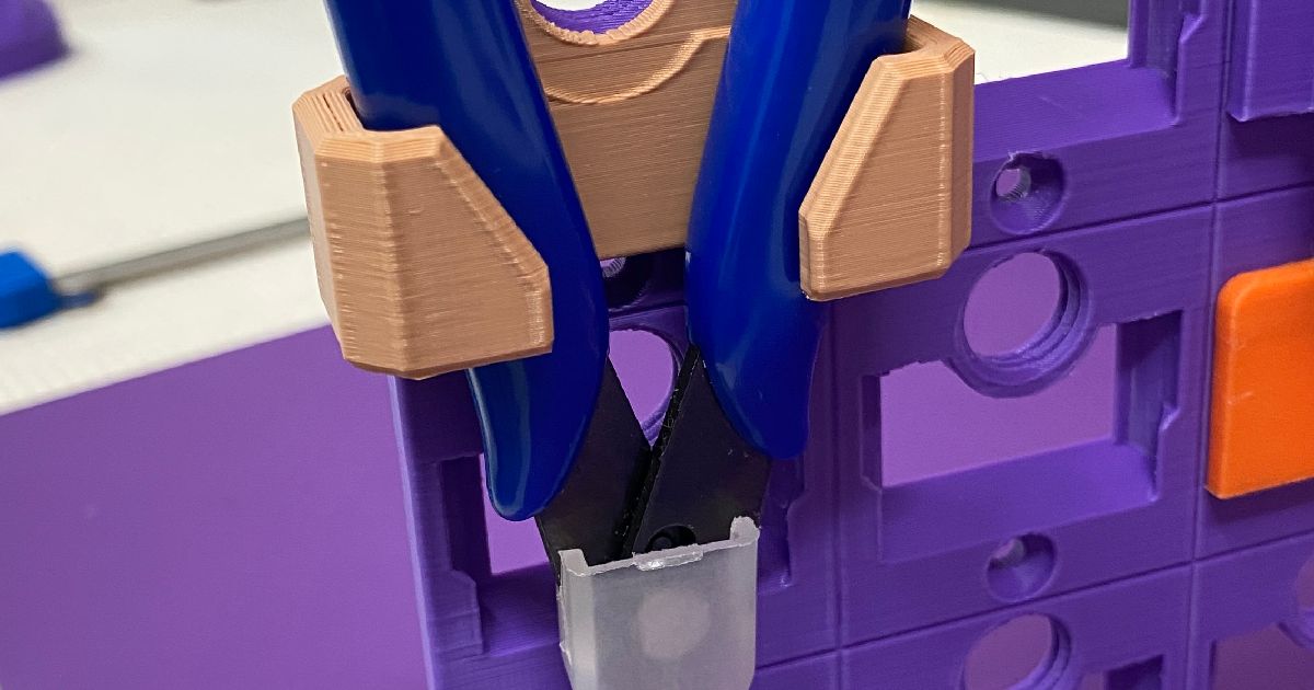 GOEWS Scissor, Snips, Pliers holder by Stan3dprintsns | Download free ...