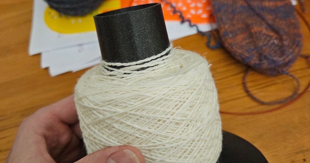 Ball winder cone by Jakob | Download free STL model | Printables.com