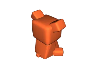 Modern/Simple Bear by YourAverage3DNerd | Download free STL model ...