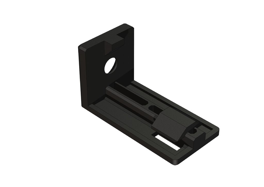 Cap and Base for 30x30 Profile with 8mm Slot by Aidin Zardast ...