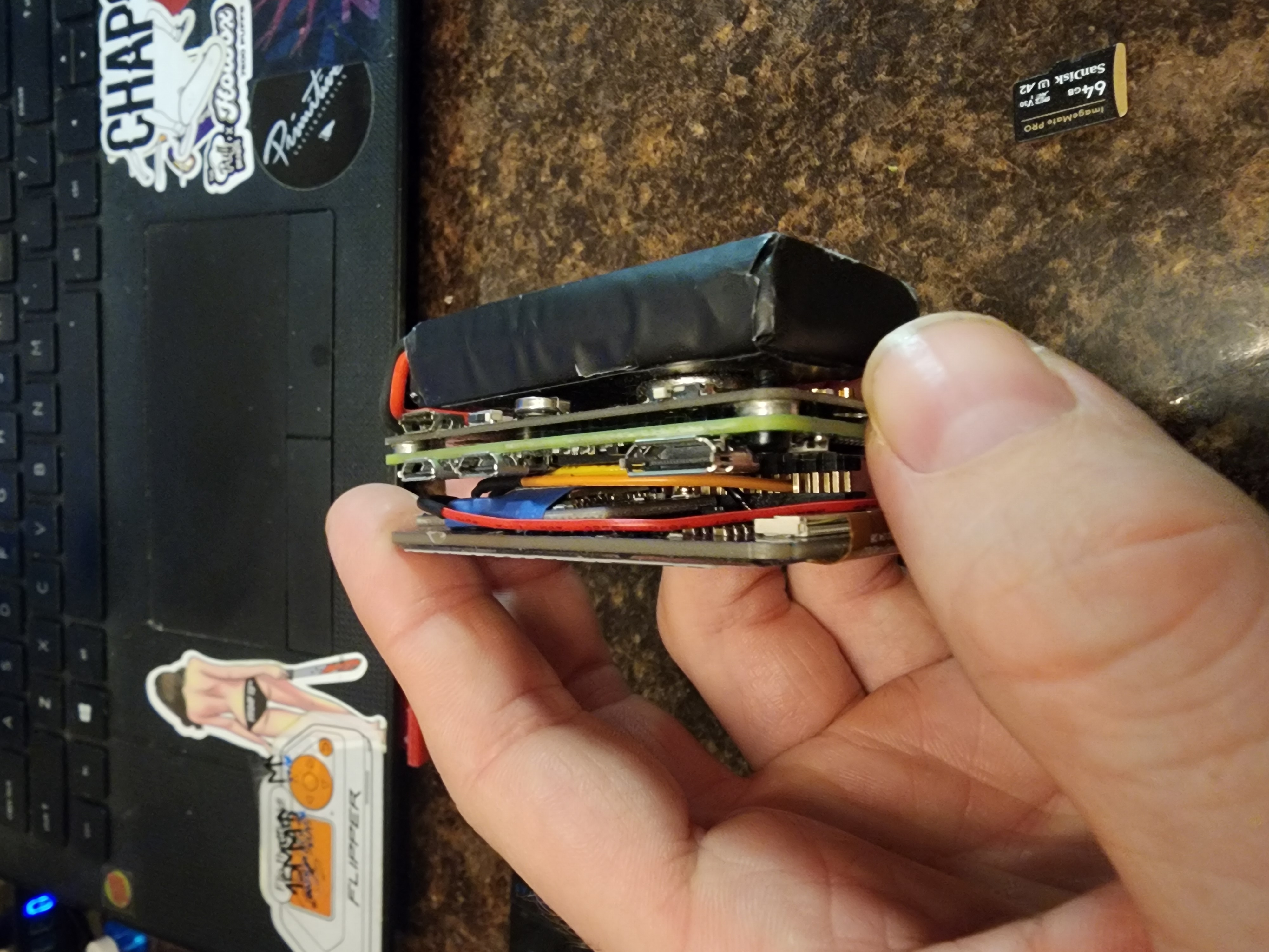 Pwnagotchi Case GPS pocket by Gh0st | Download free STL model ...