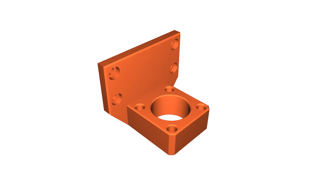 Rear Z Stepper Mount For Original Ender 3 - Joushou's Triple Z Mod by ...