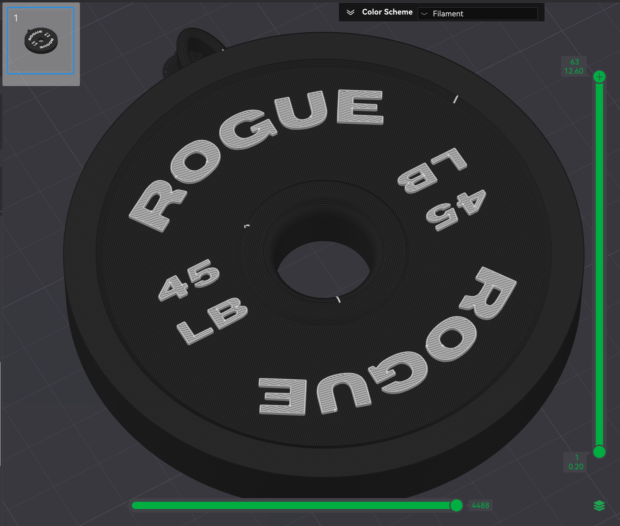 Rogue Barbell Plate Christmas Ornament by DiveBombDom | Download free ...