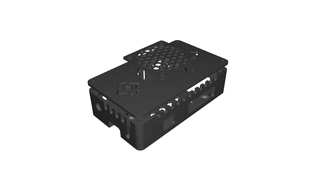OpenIPC GS Radxa zero VRX Case by js3d | Download free STL model ...