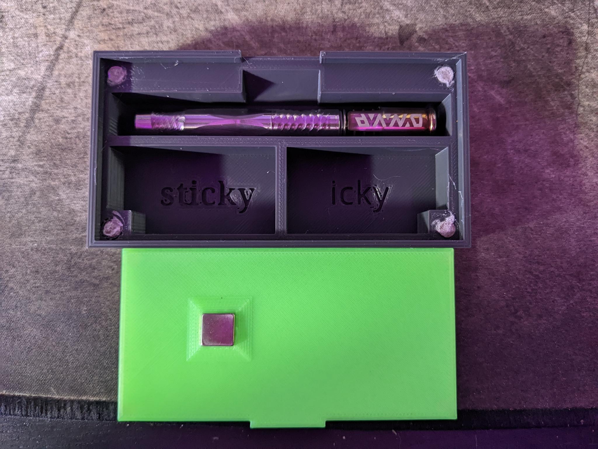 Dynavap Sticky Icky Box by banjax | Download free STL model ...