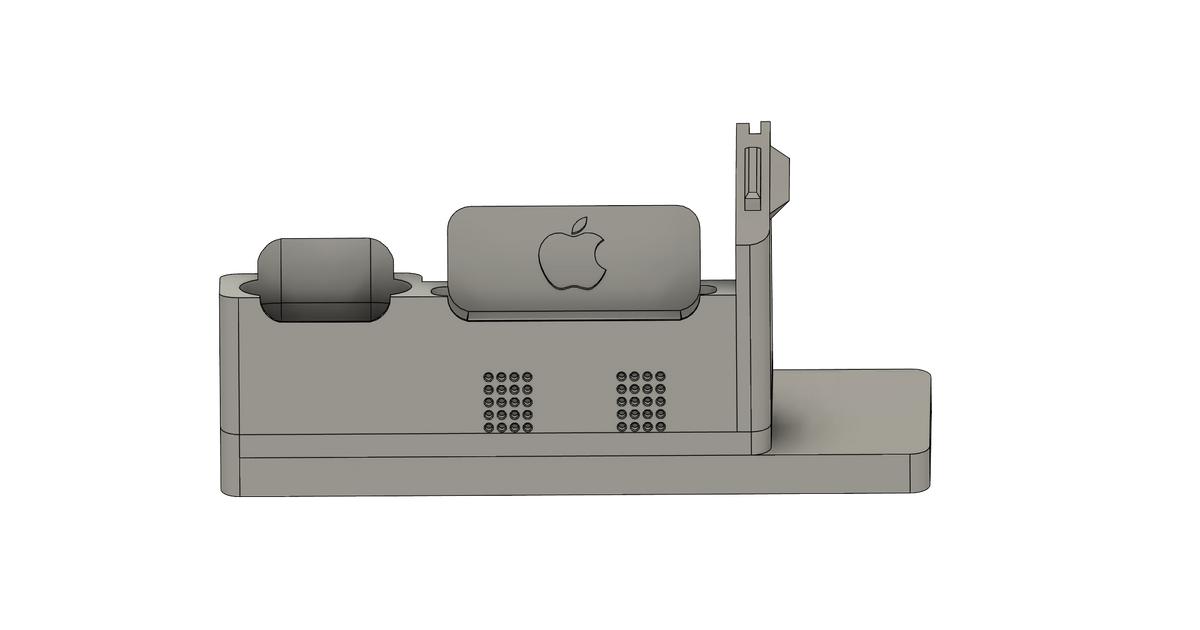 iPhone X Ultimate Dock Remake Solid 2 por DavidSpek | Descargar modelo ...
