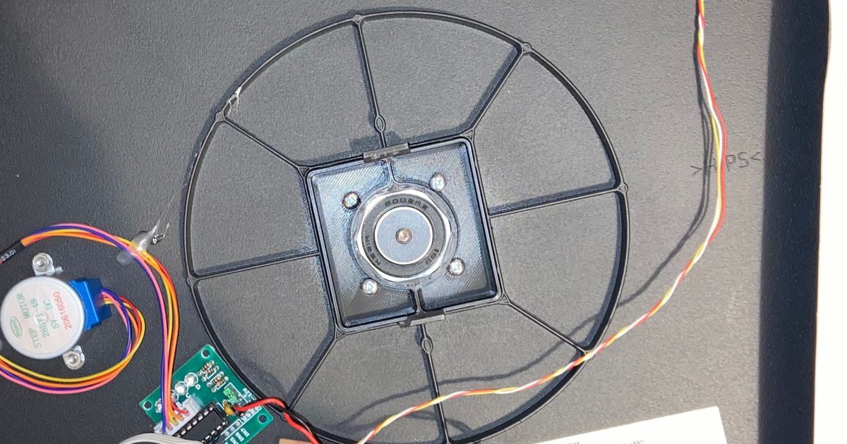 improved Wandering Hour Clock with stepper, sound, exact positionung ...