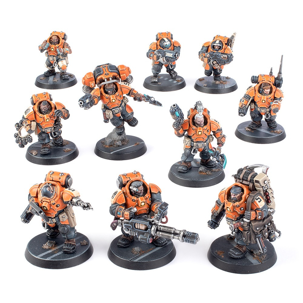 Proxyhammer 40th - Leagues of Votann - 9th Edition - Hearthkyn Salvagers - Space Dwarfs Team by ...