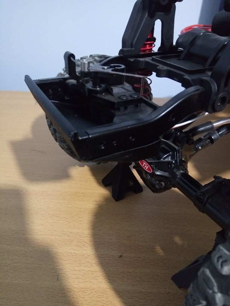 Rear skid plate/ servo guard for Traction Hobby Cragsman 1/8 scale ...