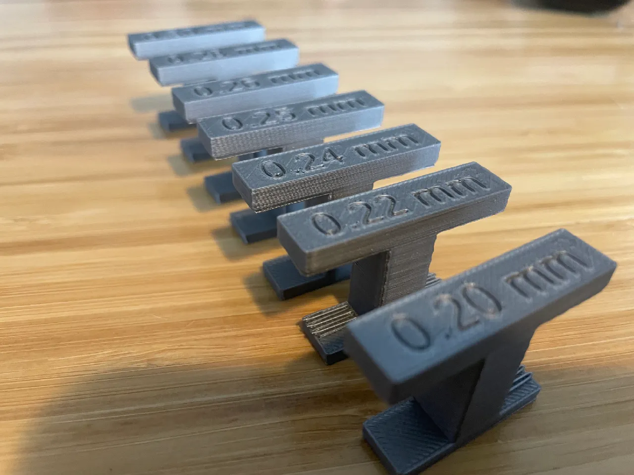 Support Test Pieces by Pushing Plastic | Download free STL model ...