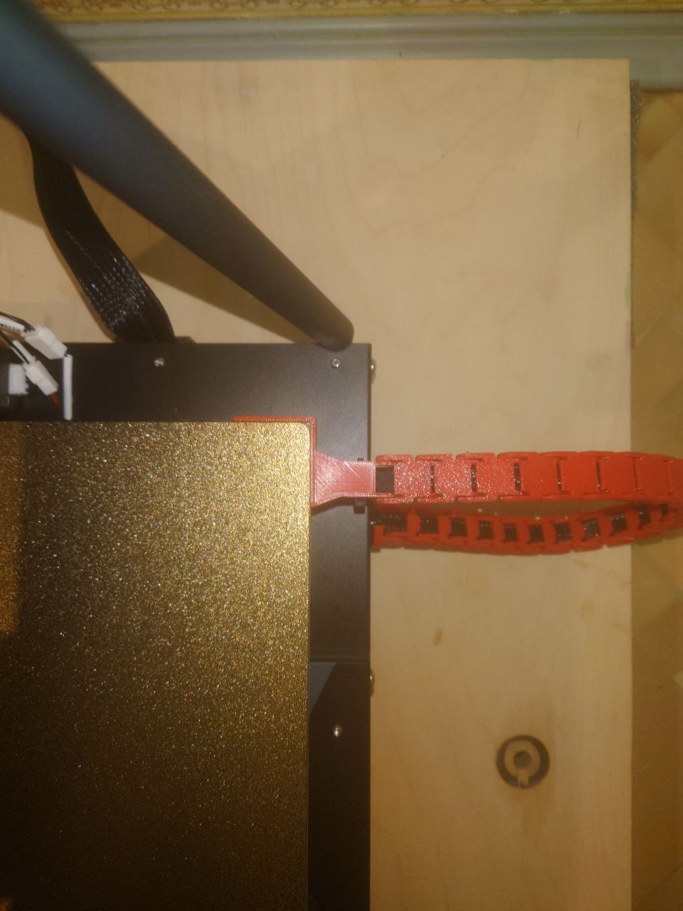 Neptune 4 Max build plate alignment tab with attachment for the cable ...