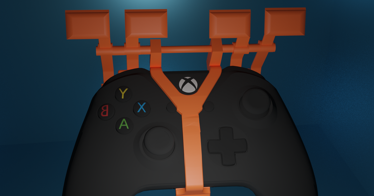 Xbox One controller mod for lazy gamers by jkfmLOL | Download free STL ...