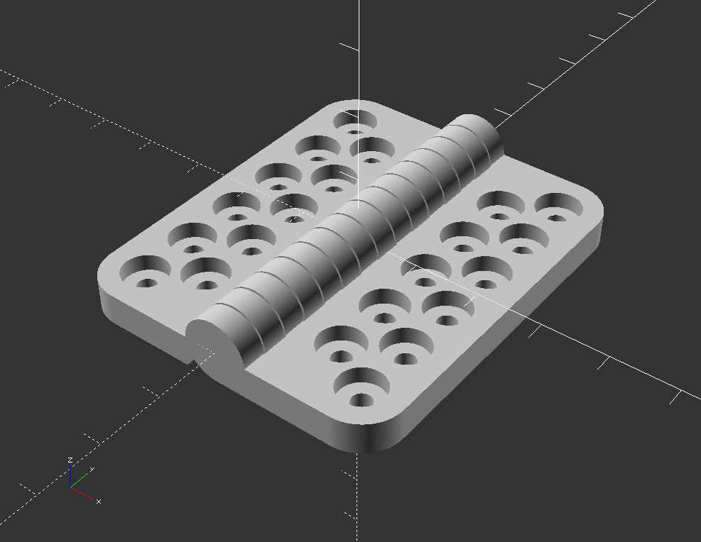 Parametric Hinge by PixelCrafter | Download free STL model | Printables.com
