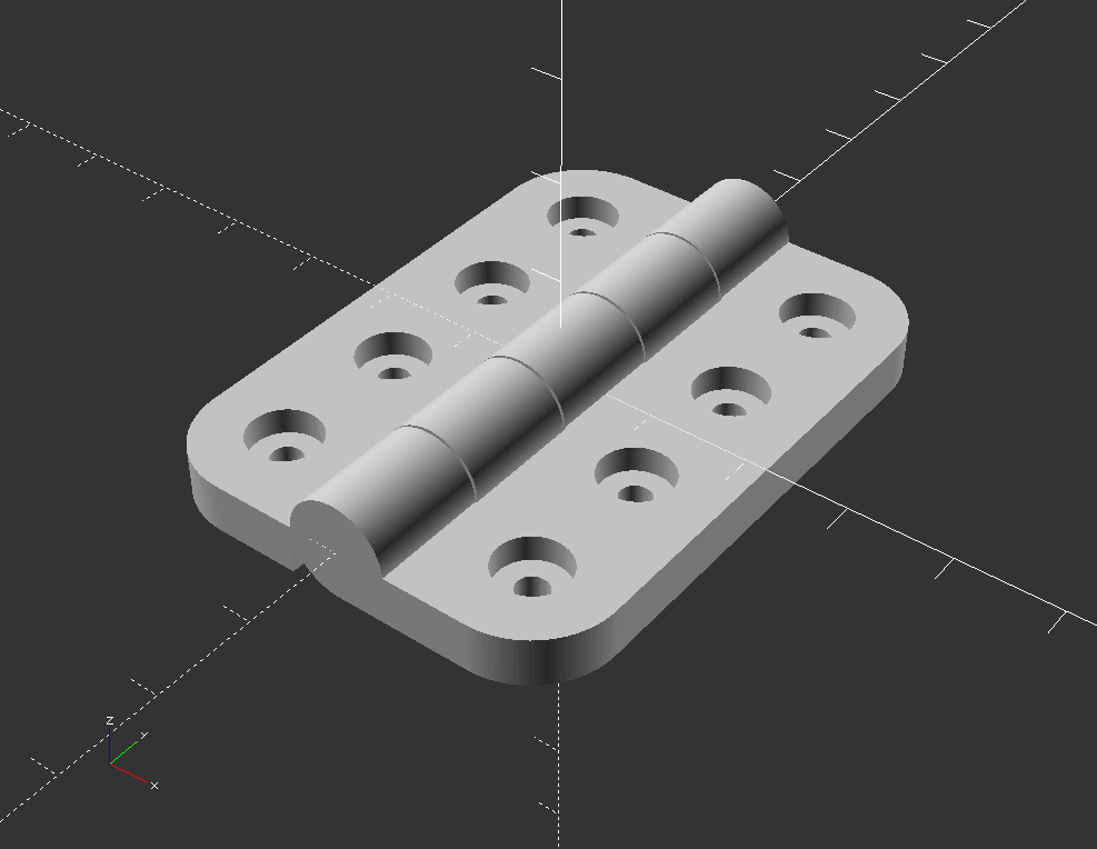 Parametric Hinge by PixelCrafter | Download free STL model | Printables.com