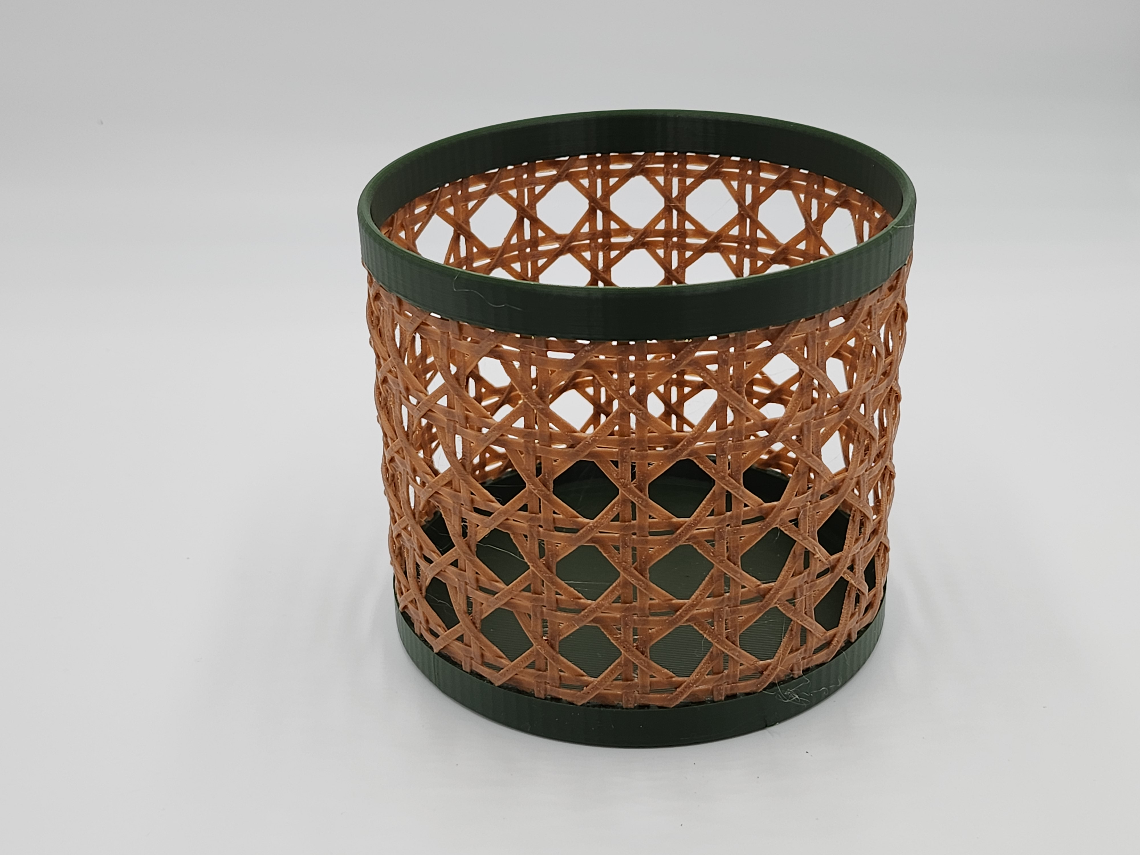 Octagonal plaiting basket weave containers by DP design | Download free ...