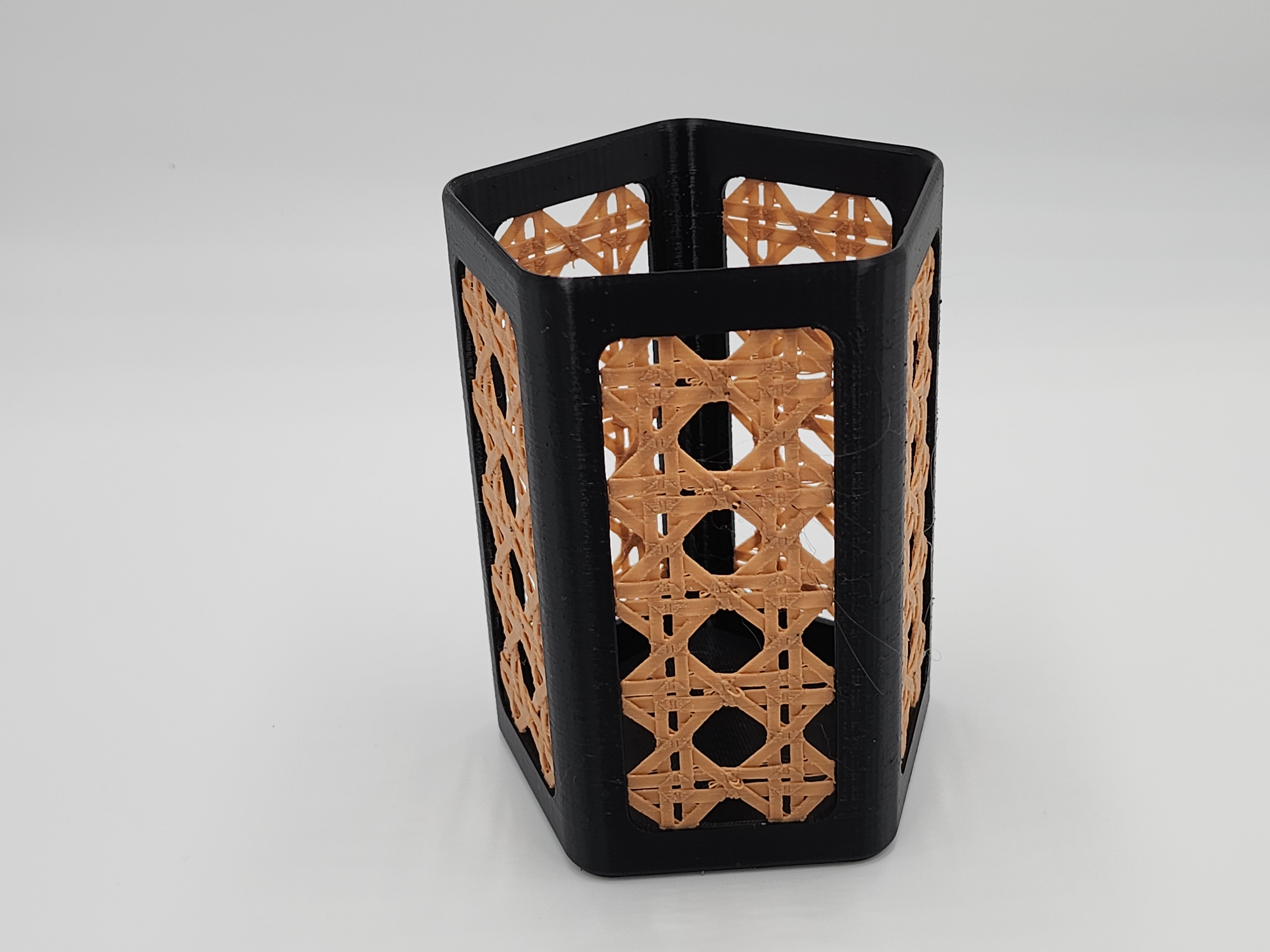 Octagonal plaiting basket weave containers by DP design | Download free ...