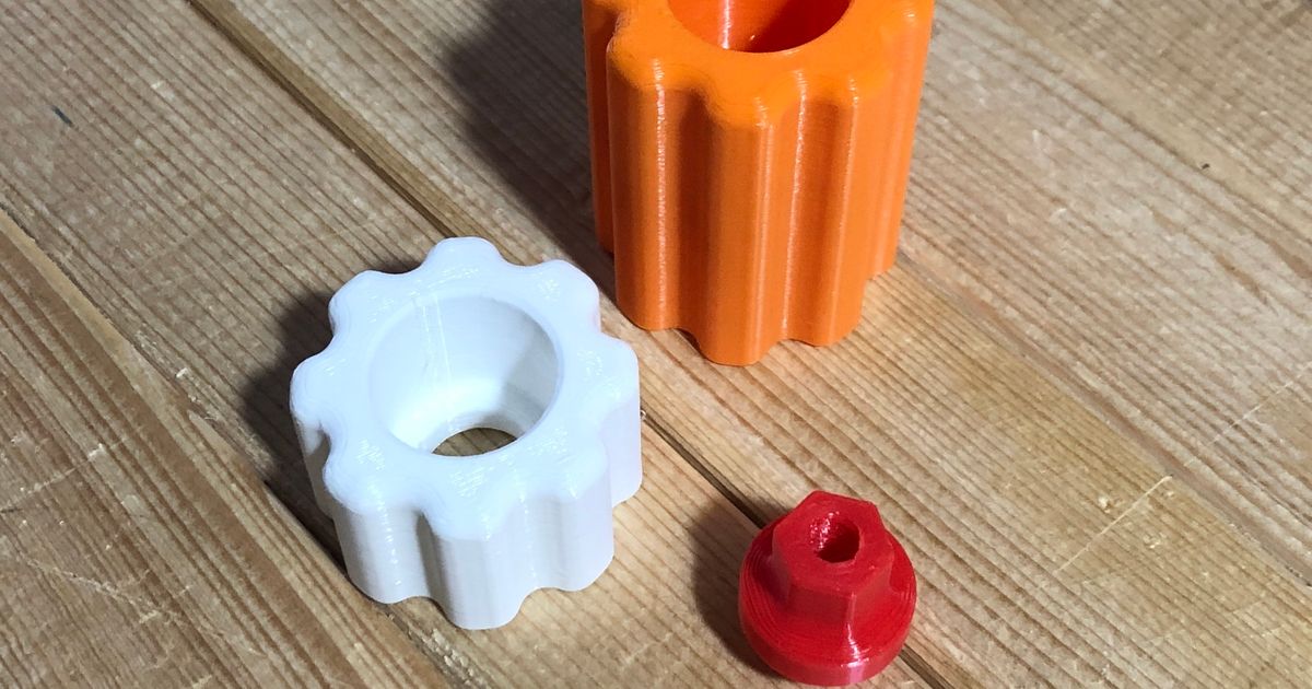 BuildingBlocks Rotatable Handles by TheOddUncle | Download free STL ...