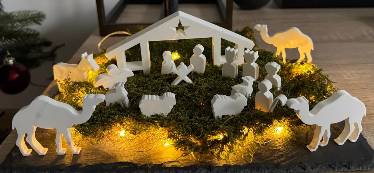 2D nativity scene by Flowzera | Download free STL model | Printables.com