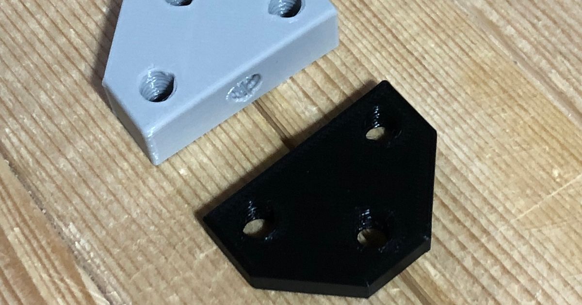 BuildingBlocks Triangle Hole Threaded Offset by TheOddUncle | Download ...