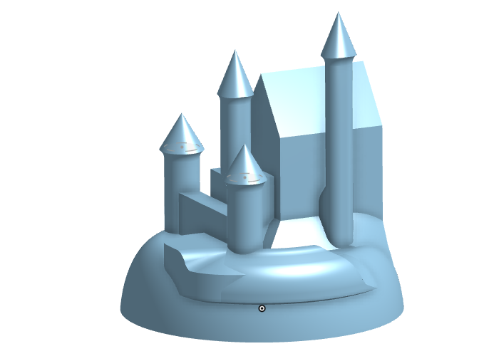 Neuschwanstein Castle table top game figure. by Maks | Download free ...