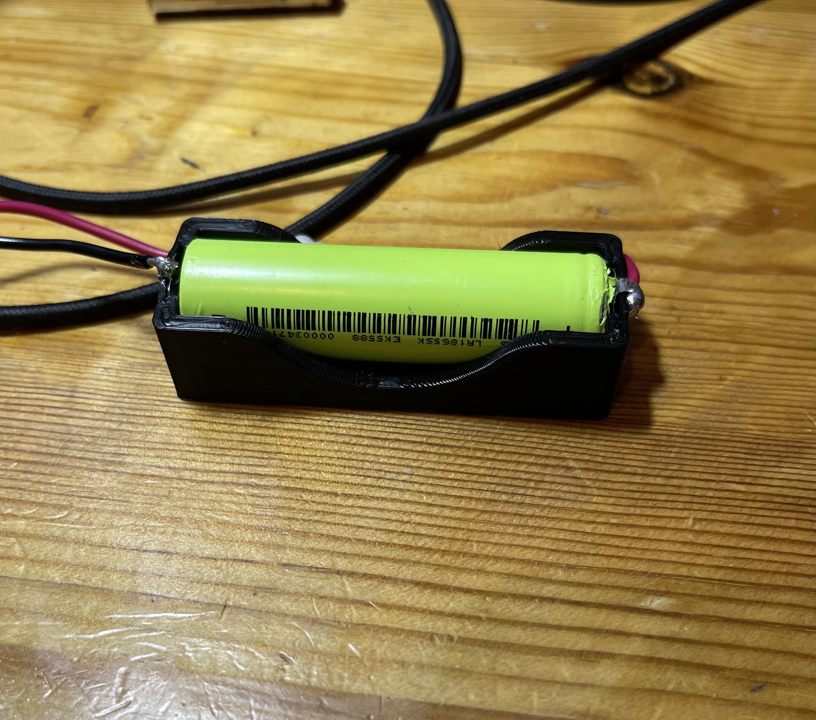 18650 Series Battery Case 1x18650 Battery Box 18650 Holder by Gannon ...