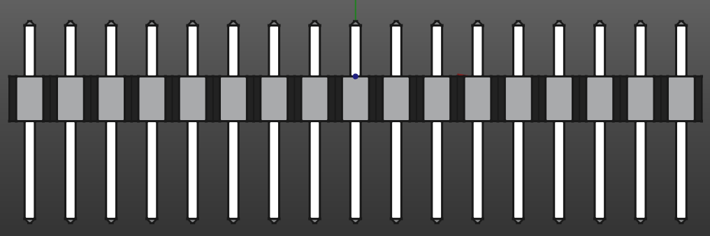 Tira Header Macho 1x17 by Kique75 | Download free STL model ...