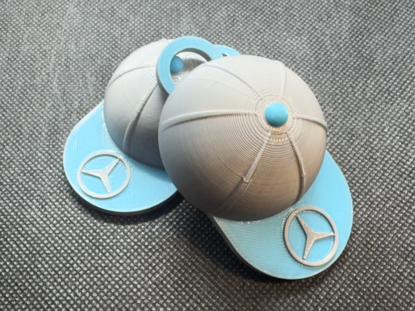 Mercedes Formula1 F1 Cap Keychain by Piotr Oleszczak | Download free ...