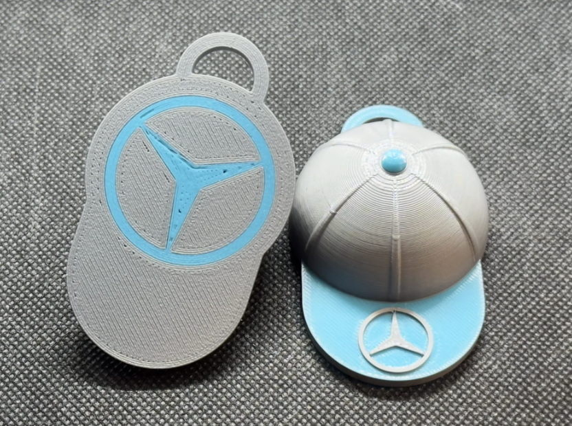 Mercedes Formula1 F1 Cap Keychain by Piotr Oleszczak | Download free ...