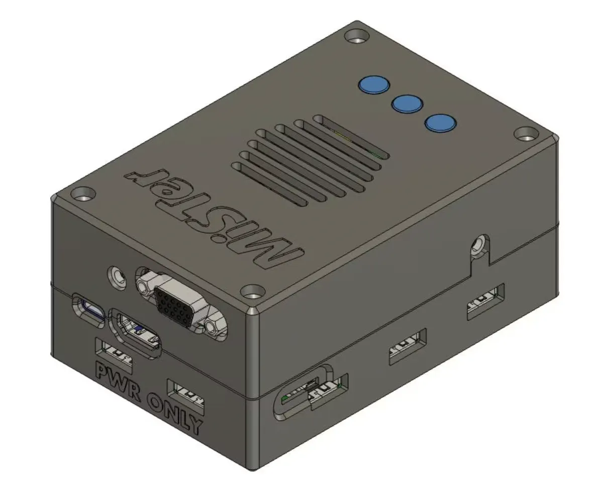 MiSTer Pi Compact Case (Taki Udon and Retro Remake) by Retro Frog | Download free STL model ...