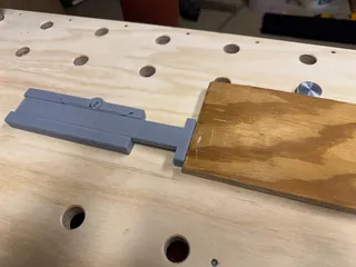 Rail Hinge for tracksaw and MFT-style table - with larger rotation by ...