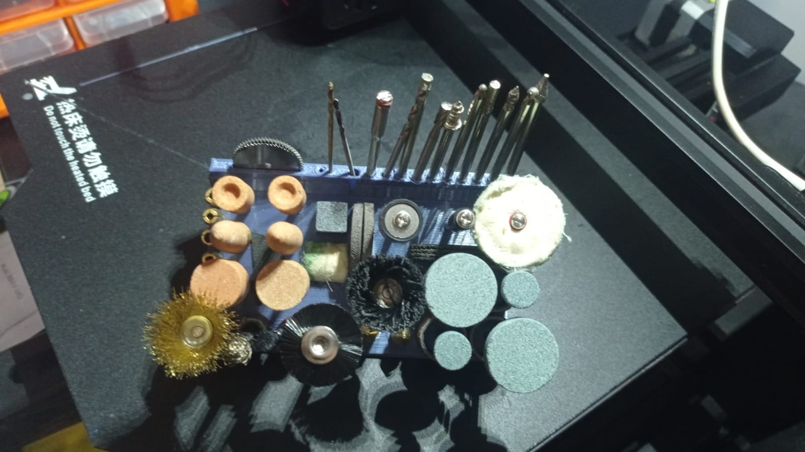 Mini dremel tool stand No supports , by ati11a | Download free STL ...