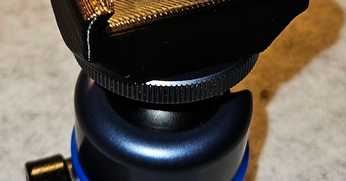 Tripod adapter for Peak Design plate -> 1/4" insert by Pintie ...