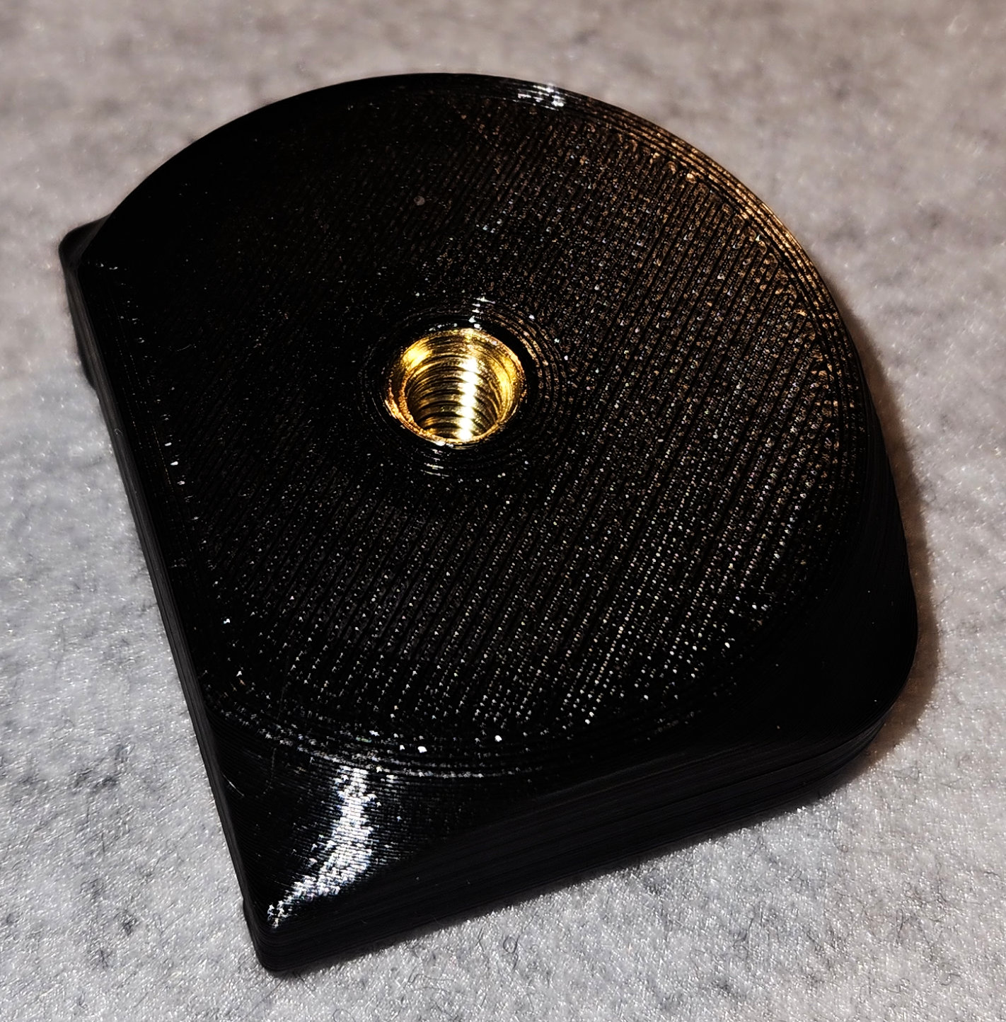 Tripod adapter for Peak Design plate -> 1/4" insert by Pintie ...