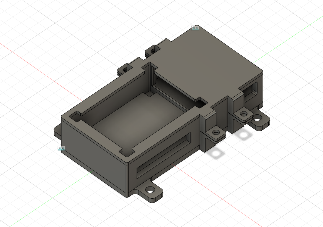 Raspberry Pi wall mount by flo29_8 | Download free STL model ...