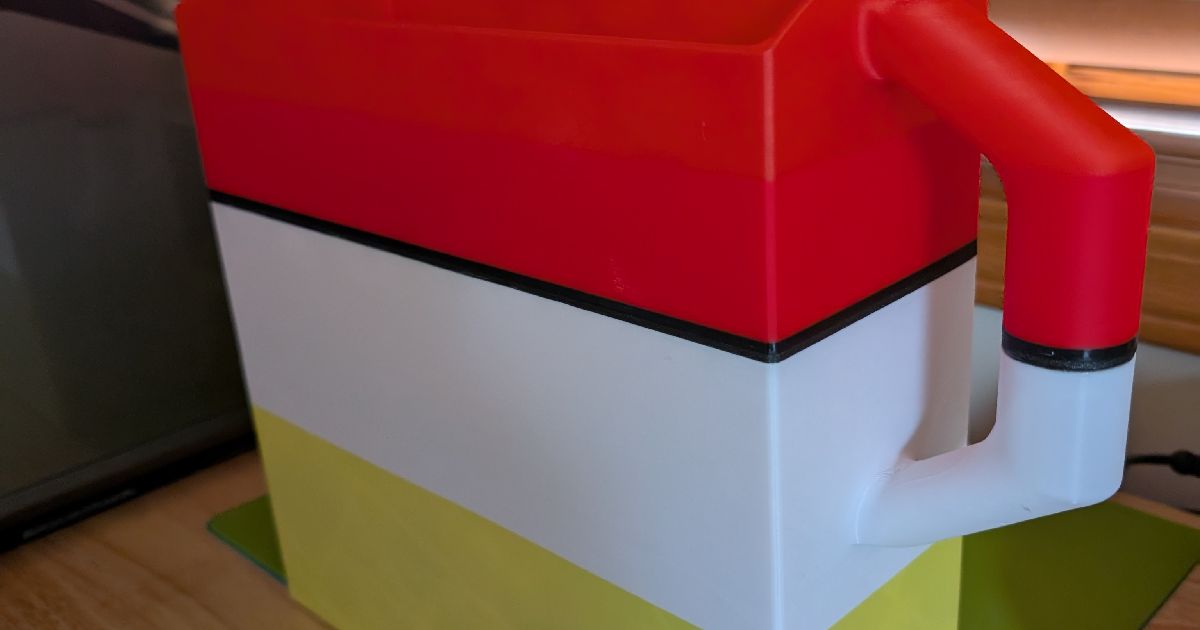 Creality K2 Plus FIlament Poop Bin by Zcubed | Download free STL model ...